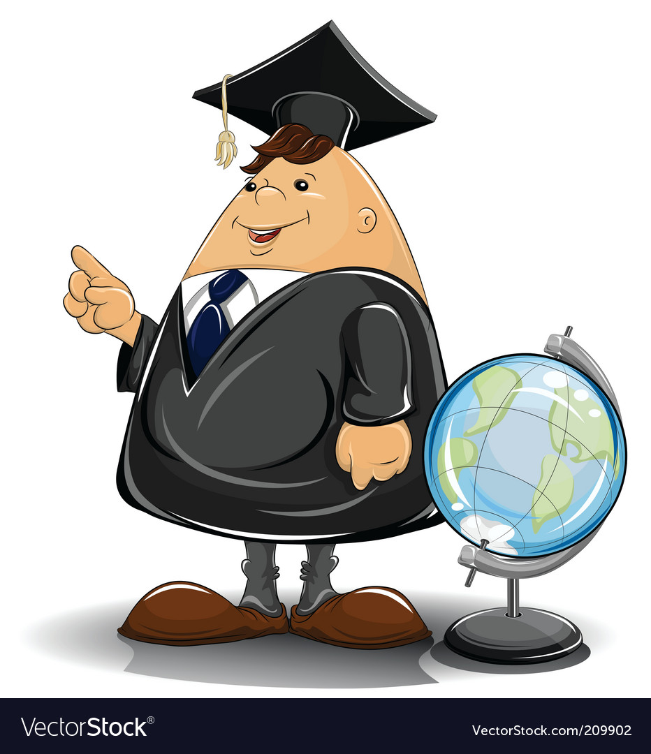 Professor Royalty Free Vector Image - VectorStock