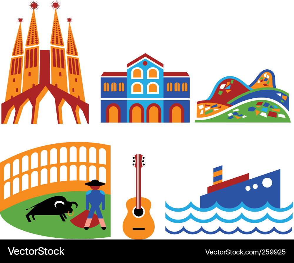 Spain Royalty Free Vector Image - VectorStock