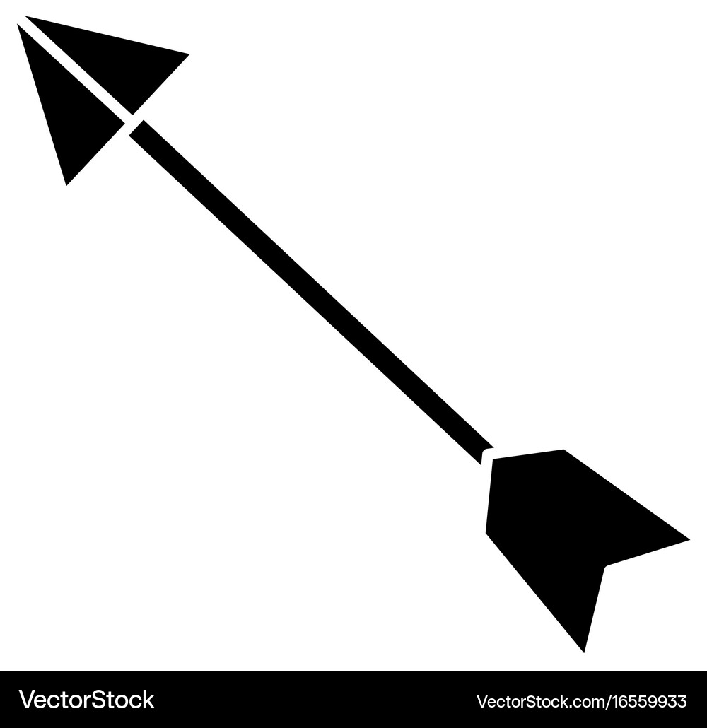 Arrow icon image Royalty Free Vector Image - VectorStock