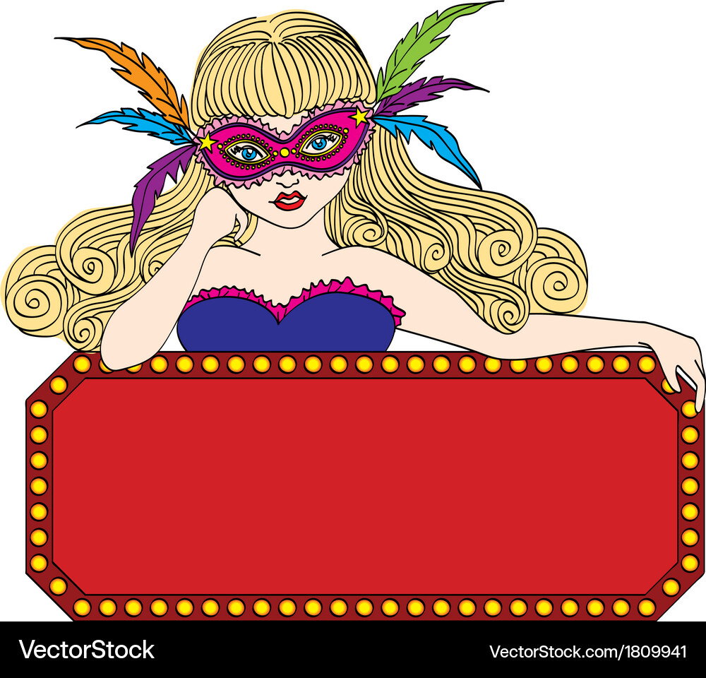 Carnival Frame Royalty Free Vector Image - VectorStock