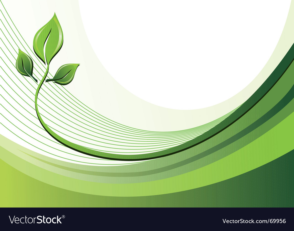 Ecology Background Royalty Free Vector Image Vectorstock