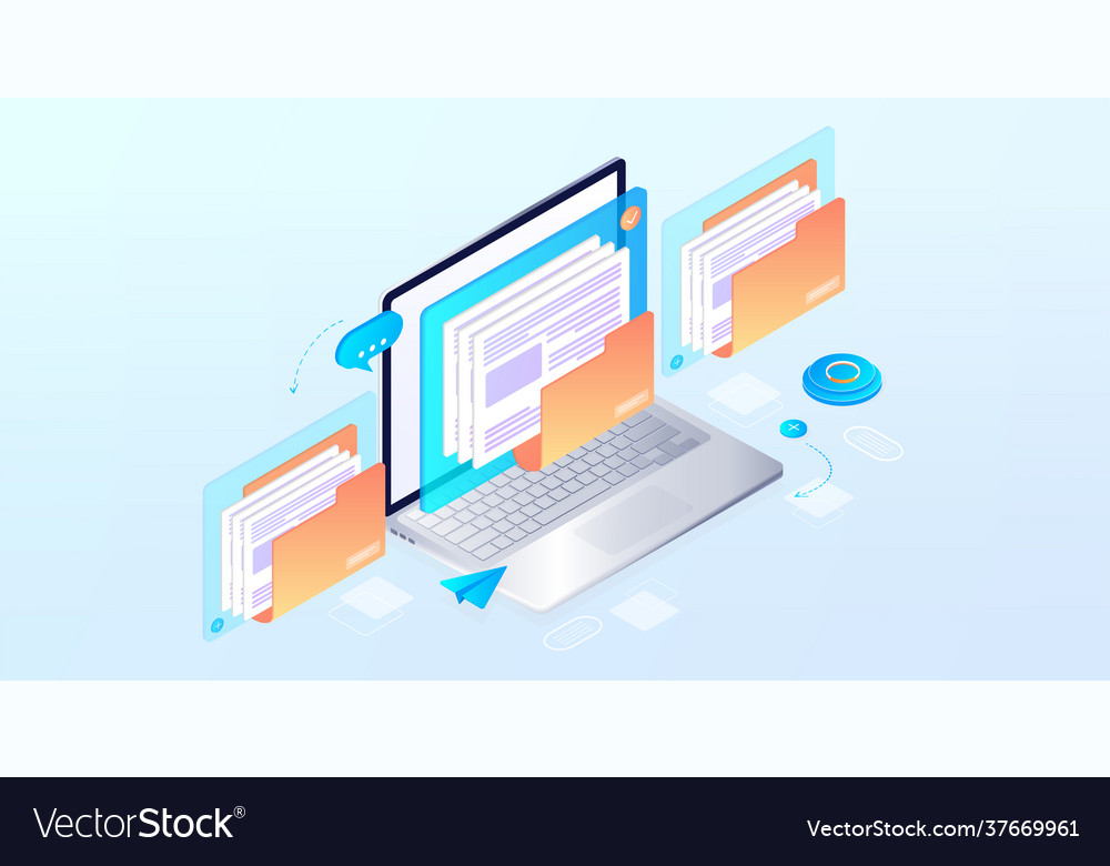 Company process development structure Royalty Free Vector