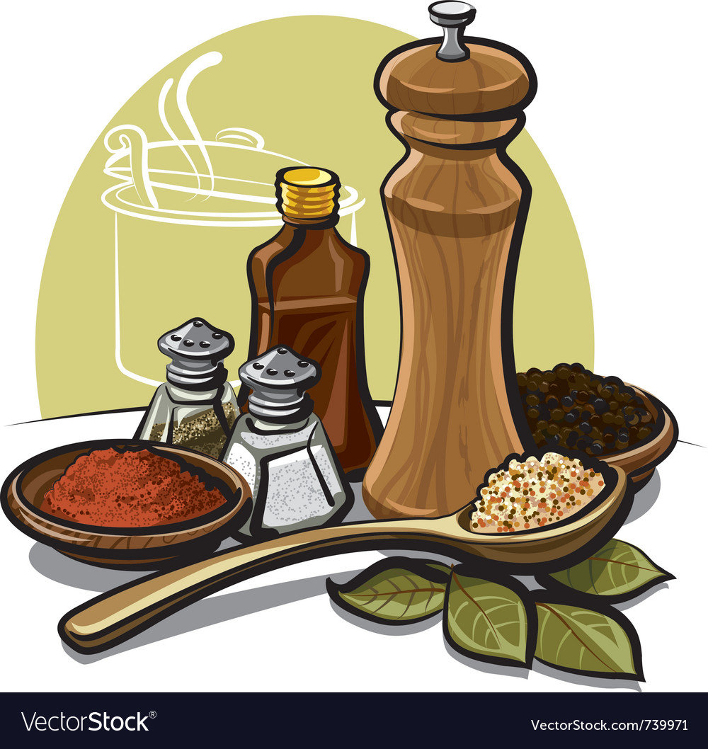 Spices Royalty Free Vector Image - VectorStock