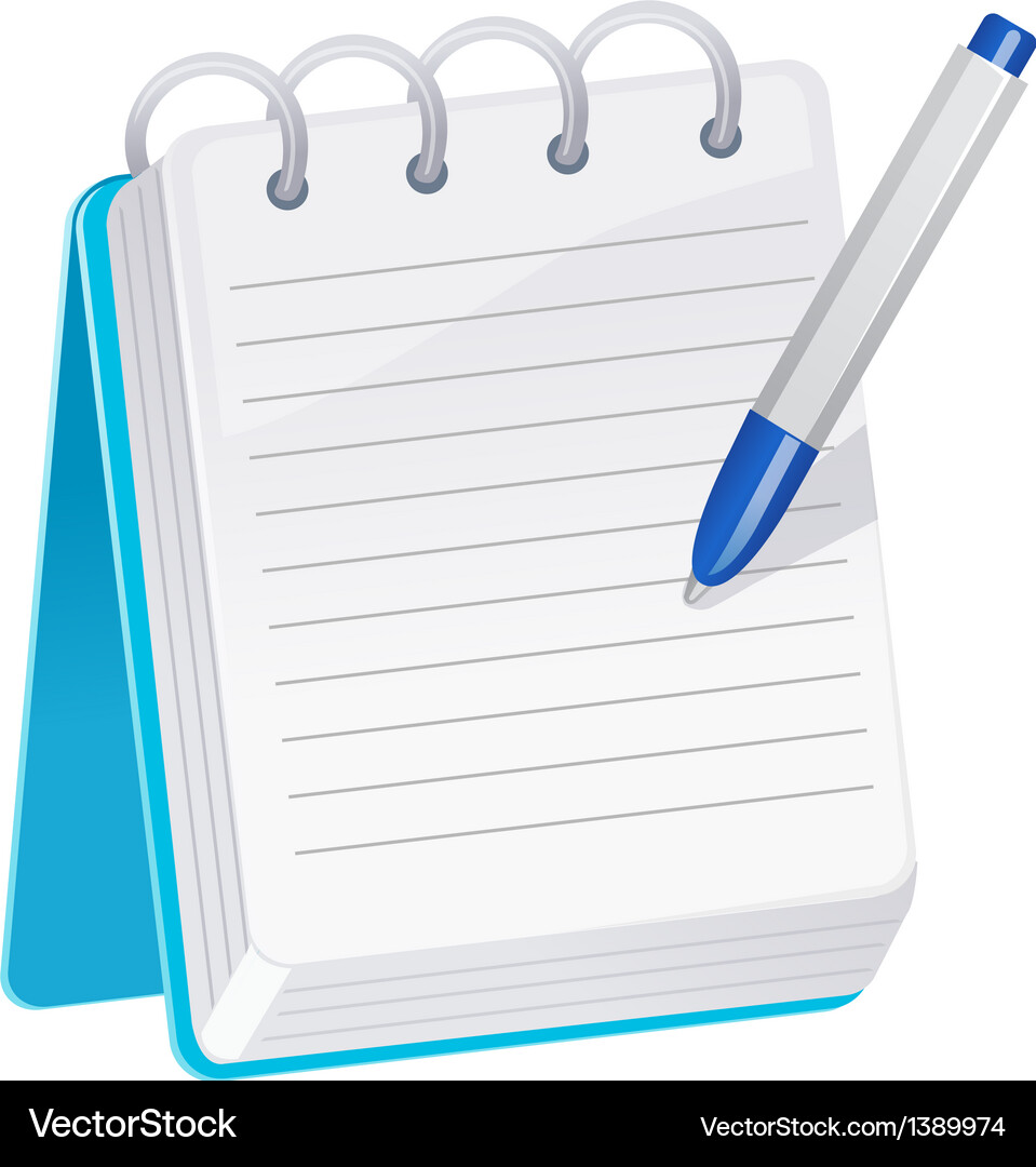 Icon memo Royalty Free Vector Image - VectorStock