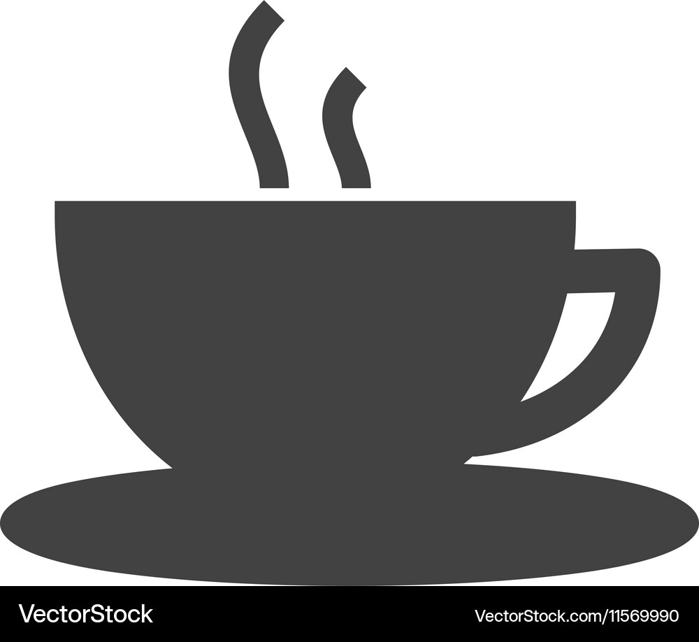 Tea cup Royalty Free Vector Image - VectorStock