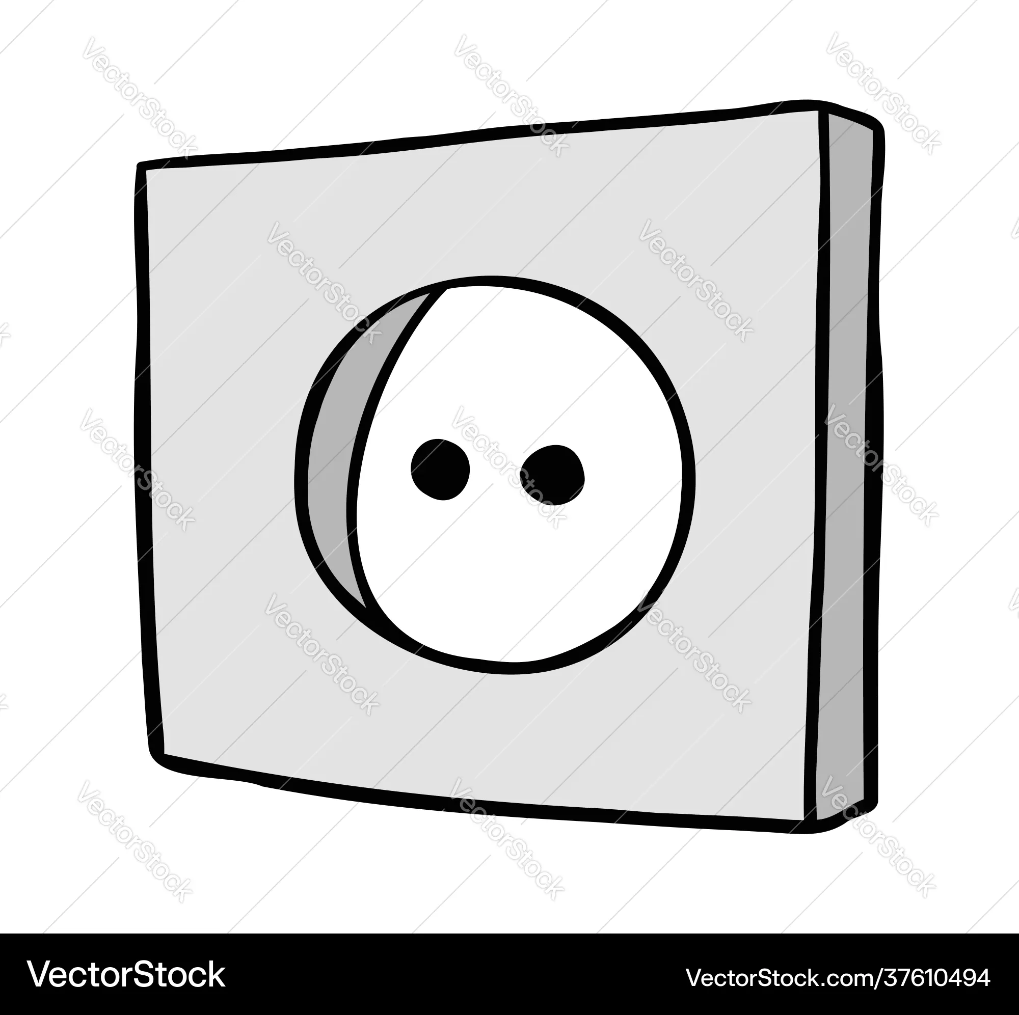 Electrical Outlet Cartoon