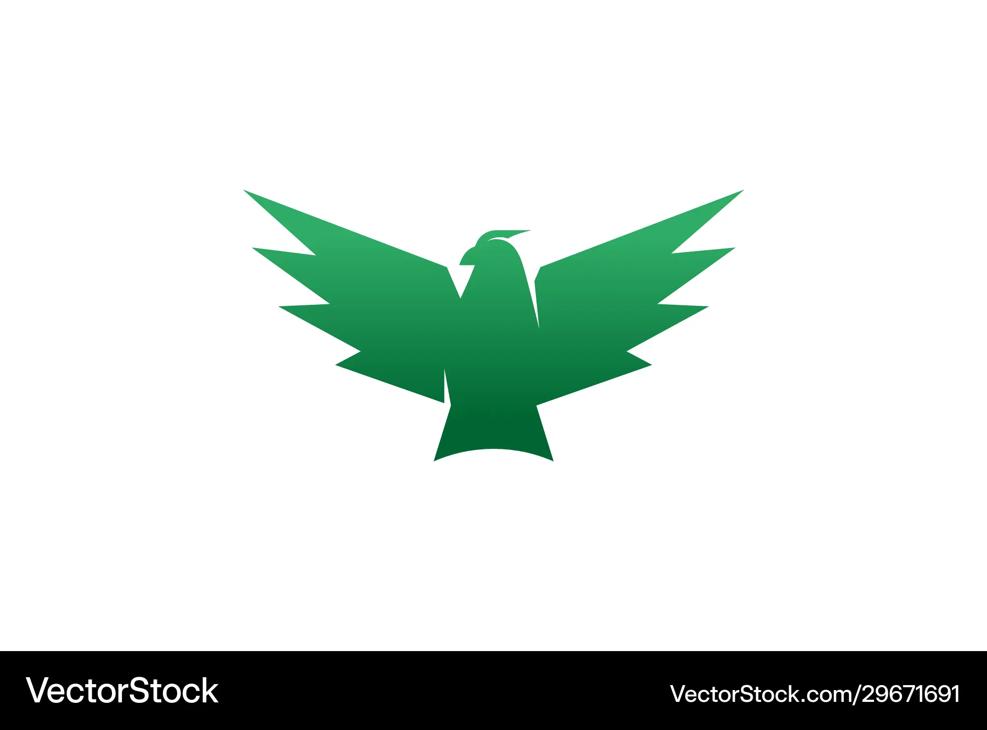 Green Eagles Logo Logo Eagle Cut Out Stock Images & Pictures Alamy
