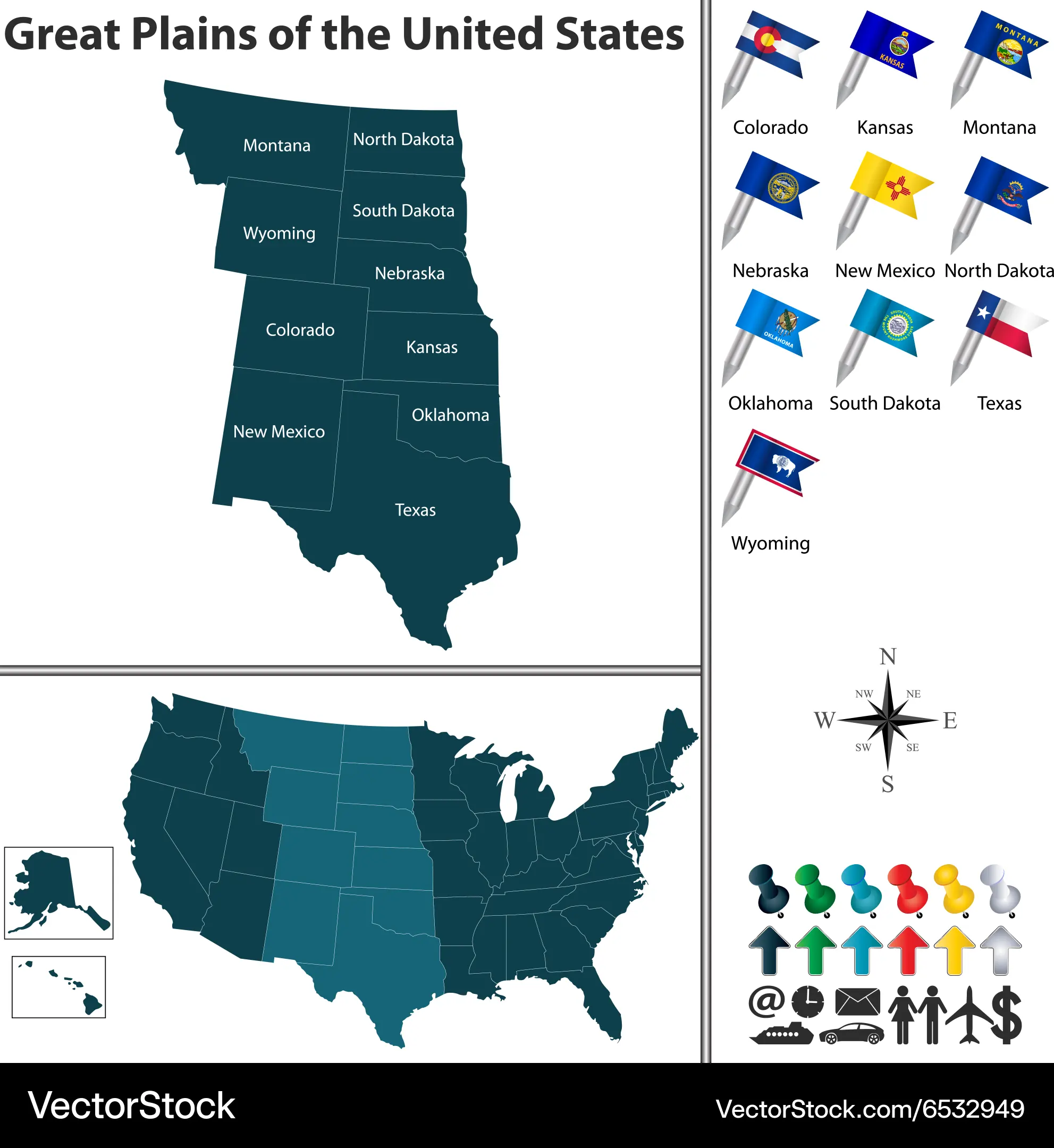 Great Plains Map Exploros | Regions Of Texas: Great Plains