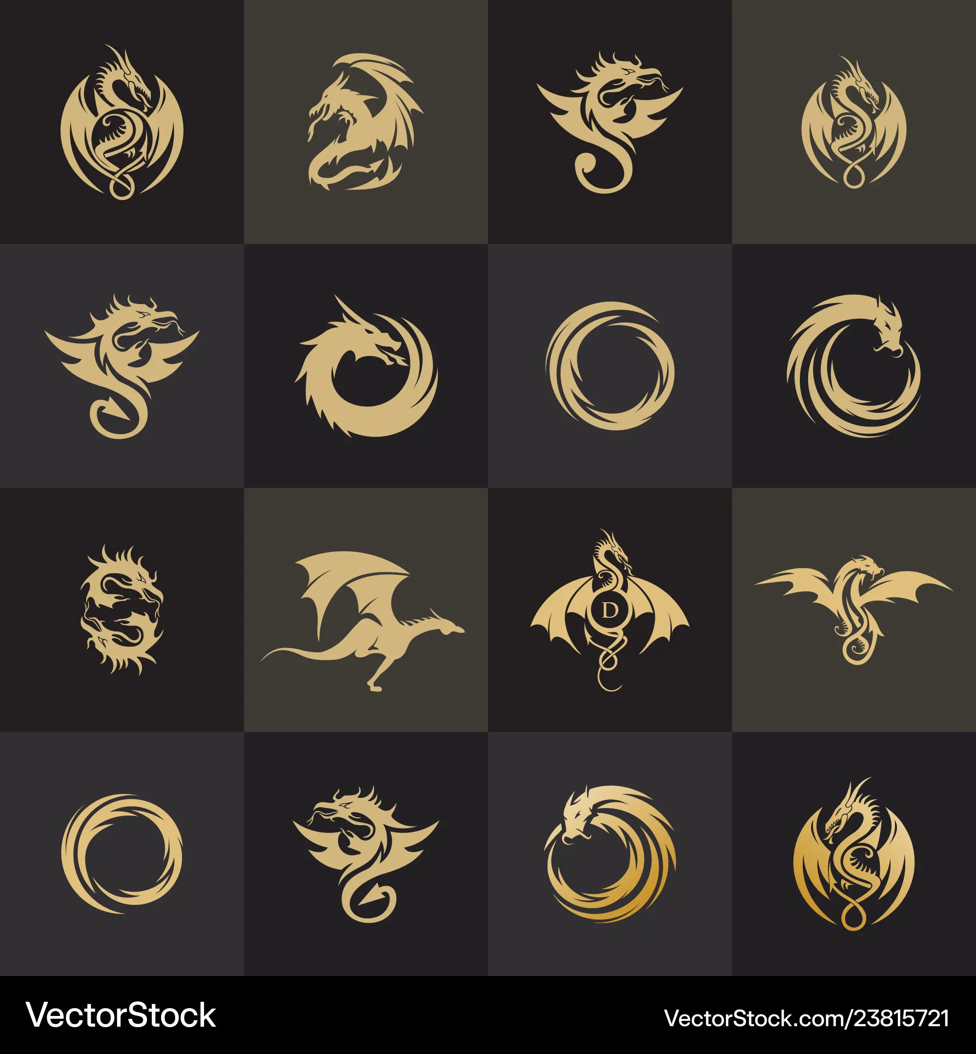 Dragon Company Logo Futuristic Red Dragon Logo | Scalebranding