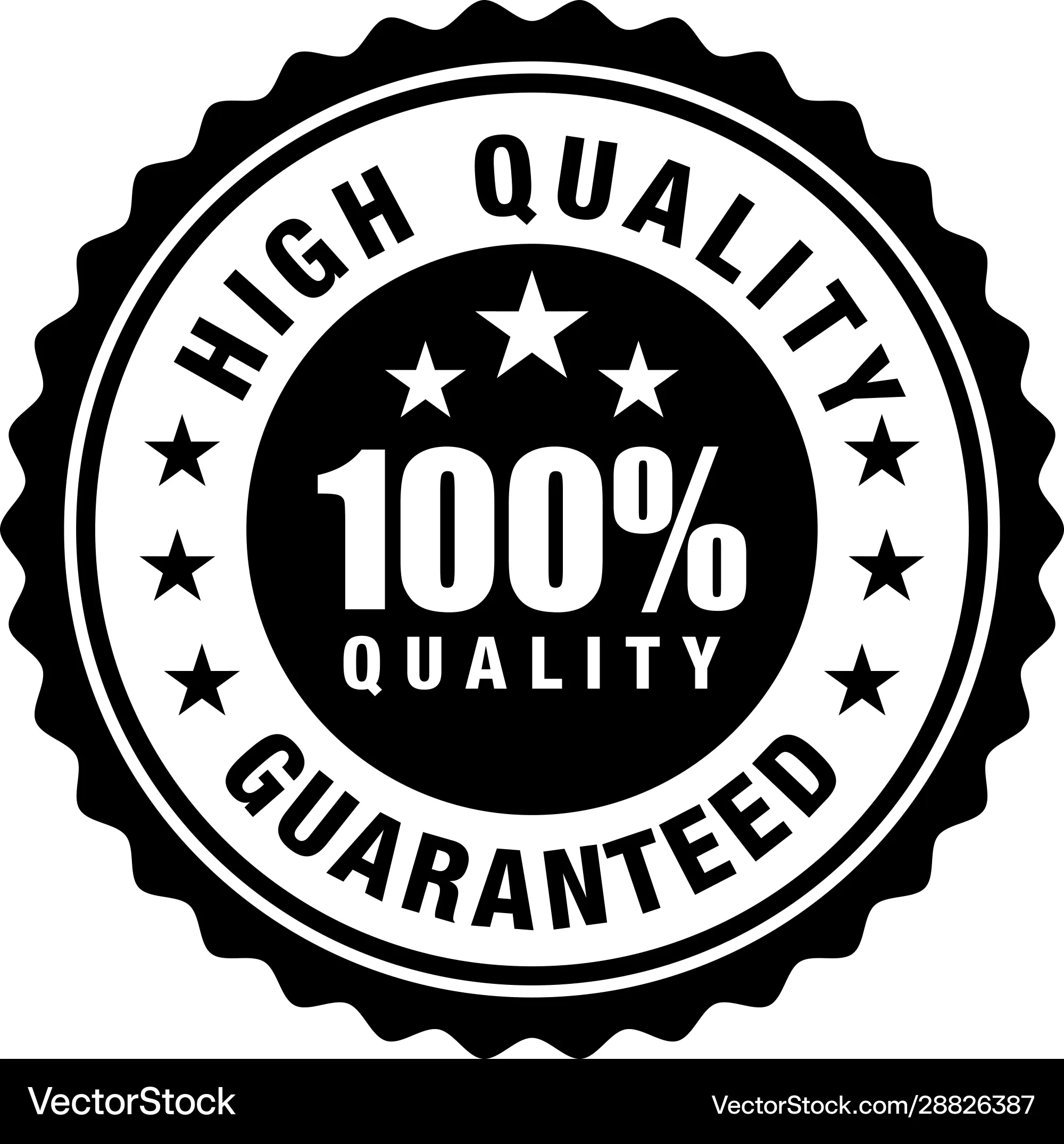 Super Quality Logo Round Colored Button With Banner And Text Super