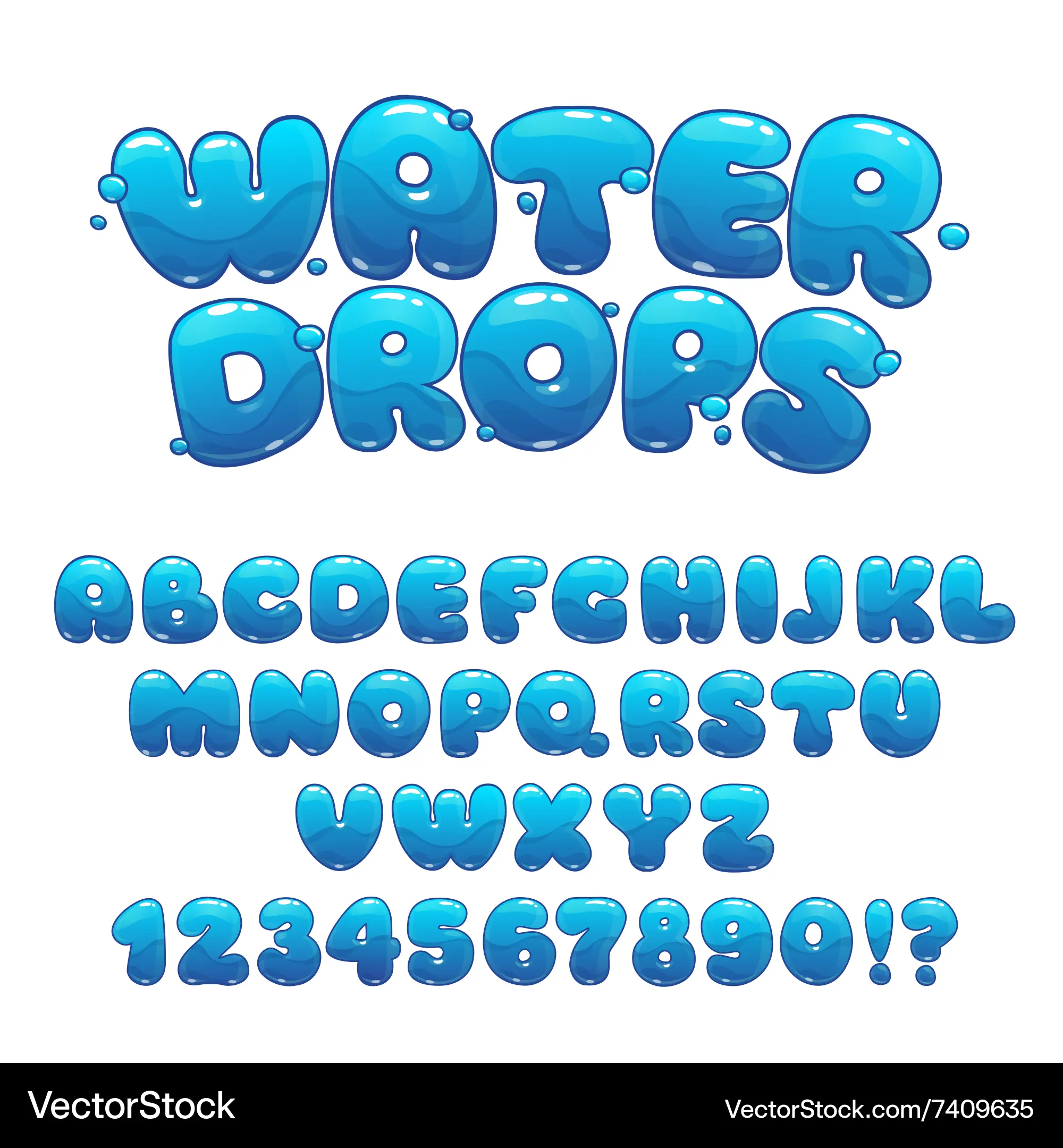 Watery Font