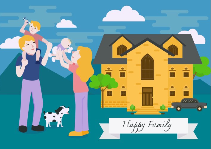 Happy Family Vector Images (over 310,000)