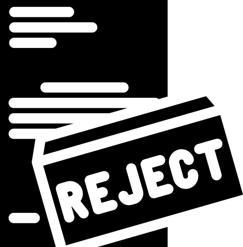 Rejected Job Vector Images (over 2,000)