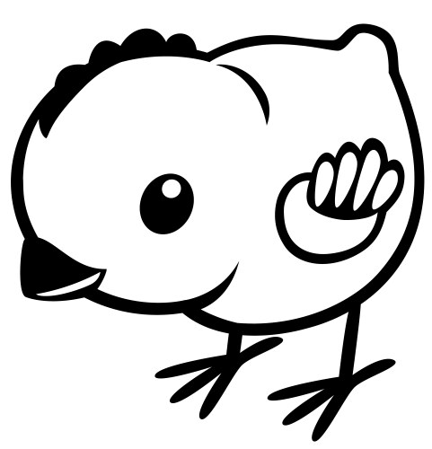 Kids Black and White Cartoon Vector Images (over 250,000)