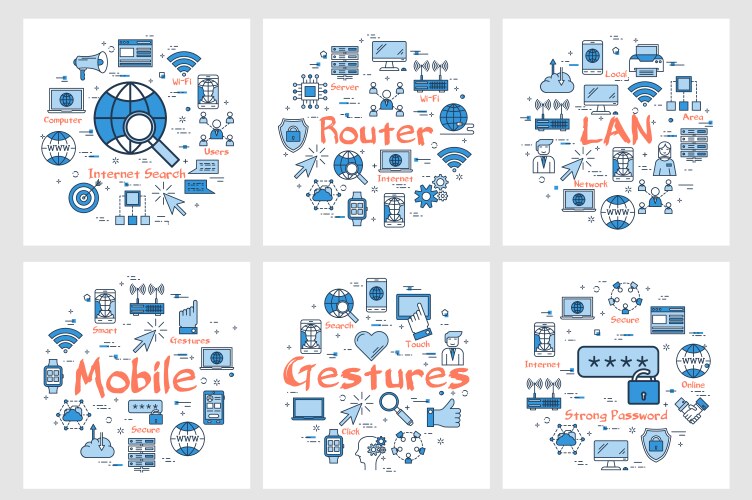 Lan Vector Images (over 10,000)