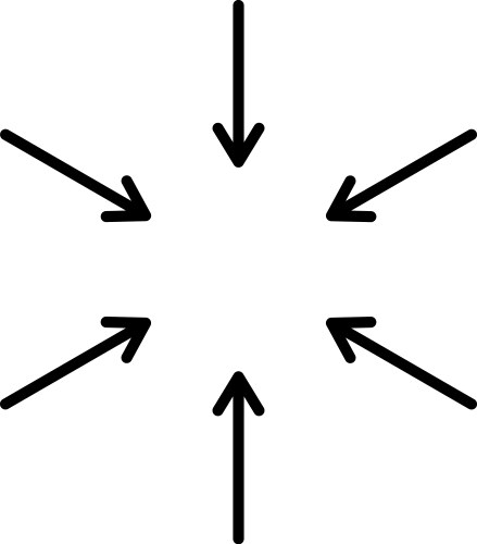 Inward Arrows Vector Images (over 690)