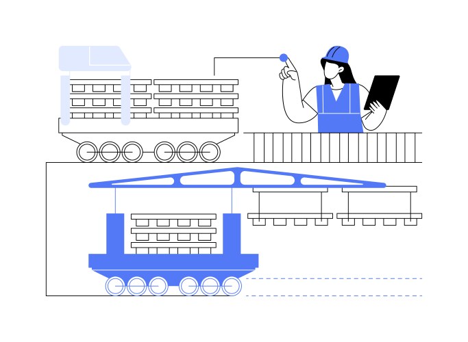 Pitching machine isolated cartoon Royalty Free Vector Image