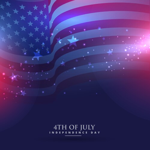 American flag backgrounds template Royalty Free Vector Image