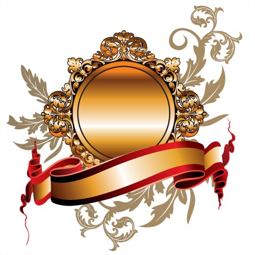 Ribbon frame Vector Images & Graphics for Commercial Use | VectorStock
