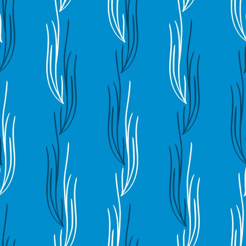 Blue seamless wavy background texture Royalty Free Vector