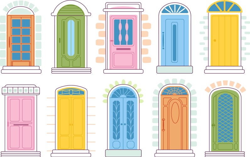 Door Cartoon Vector Images (over 42,000)