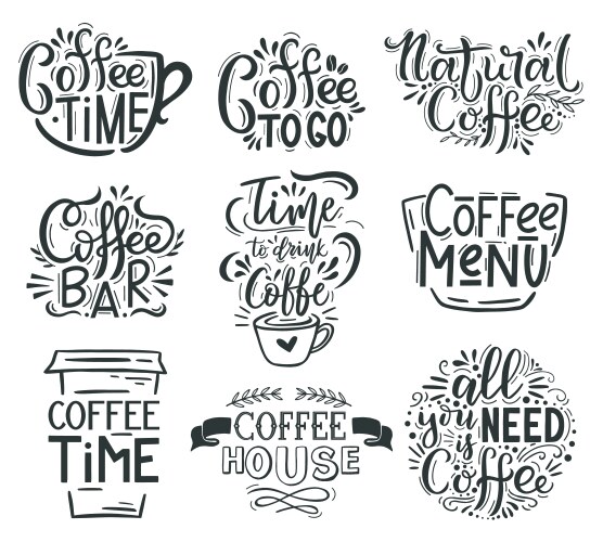 Coffee Quotes Vector Images (over 12,000)