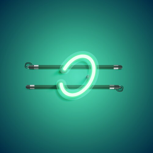 Neon Zero Vector Images (over 840)