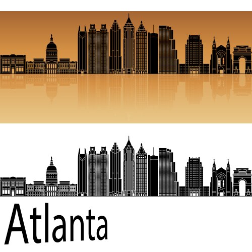 Atlanta Skyline Vector Images (over 290)