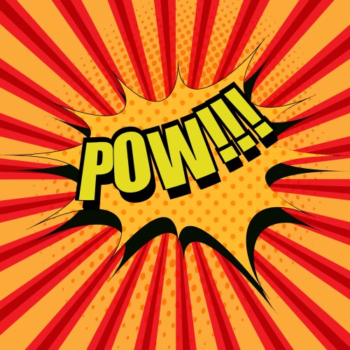Cartoon Pow Vector Images (over 3,400)