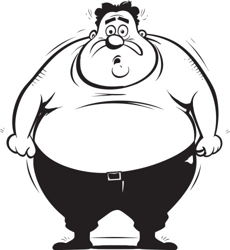 Fat Black Guy Vector Images (over 890)