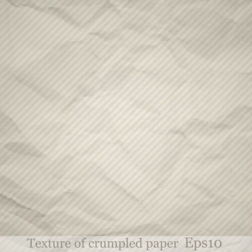 Crumpled paper background 1 Royalty Free Vector Image