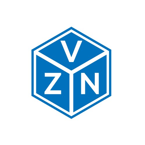 Ama letter logo design on black background Vector Image