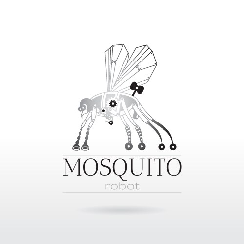 Drone logo Royalty Free Vector Image - VectorStock