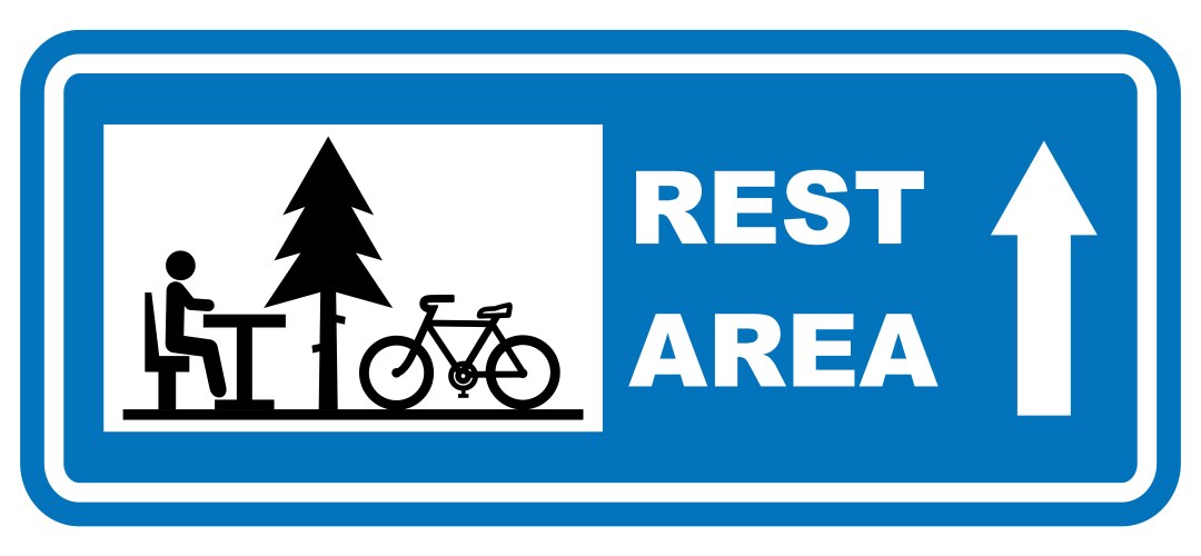 Rest Area Sign Vector Images (over 490)