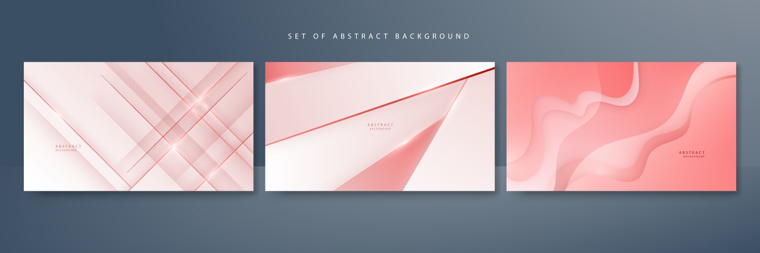 Abstract light pink background with lines Vector Image