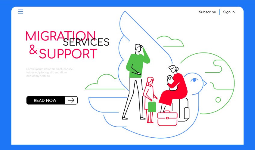 Migration Vector Images (over 11,000)