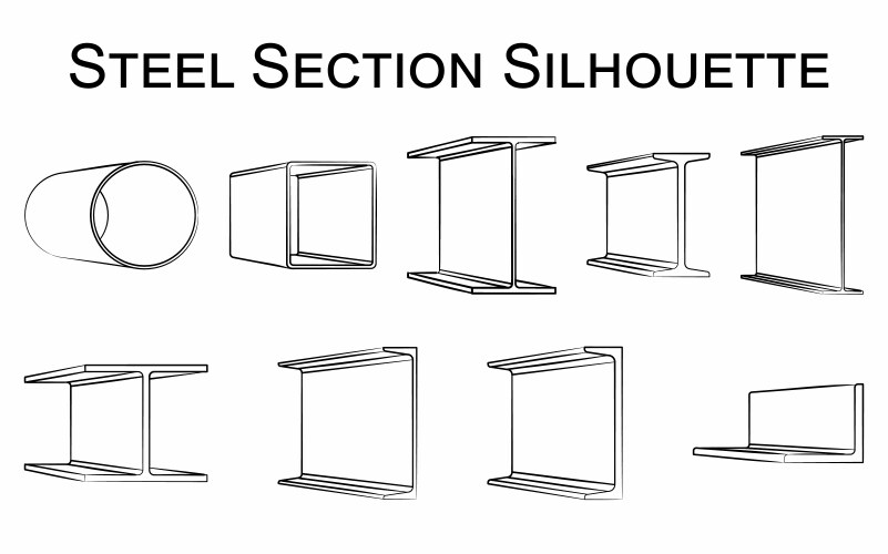 Steel grid reinforced rebars lattice iron rod Vector Image