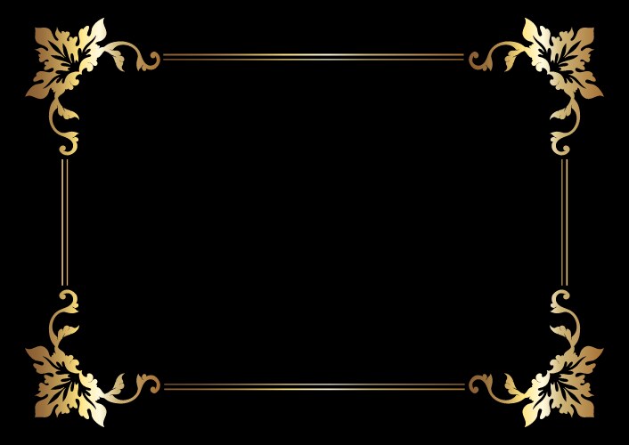 Background Frame Gold Vector Images (over 210,000)