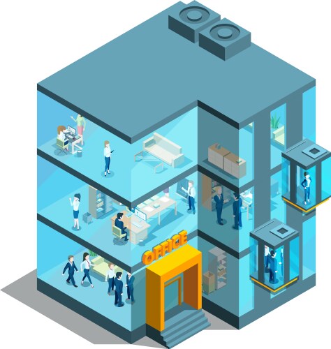 Glass Elevator Vector Images (over 1,500)