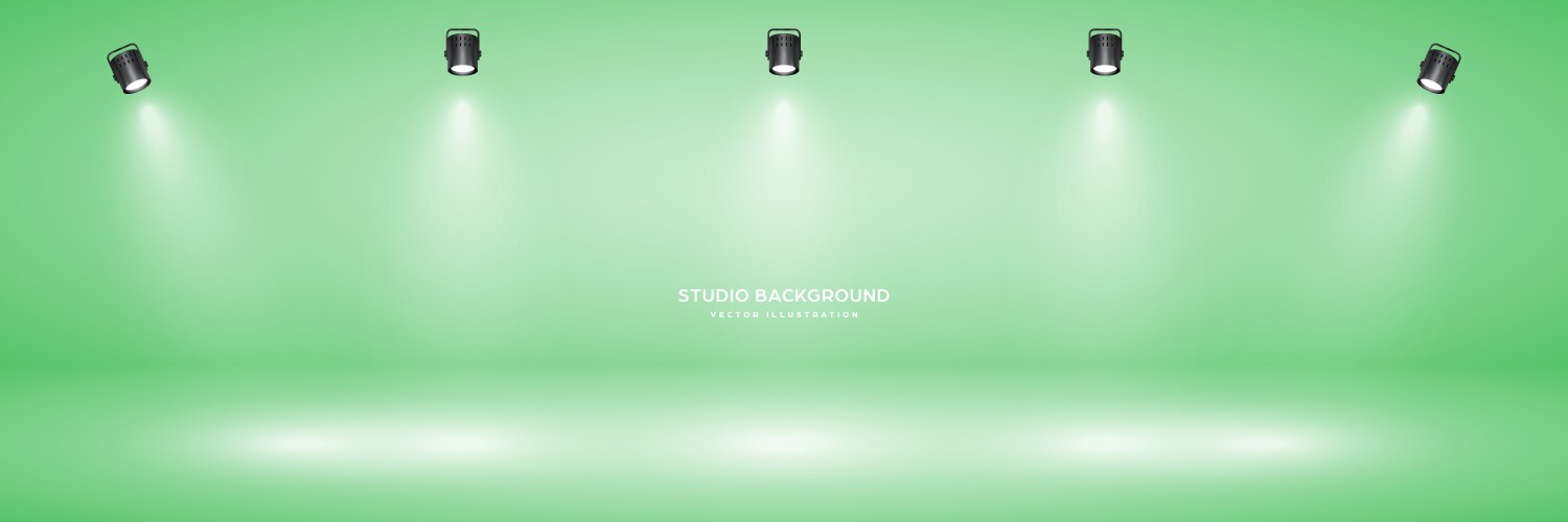 Blue studio background Royalty Free Vector Image