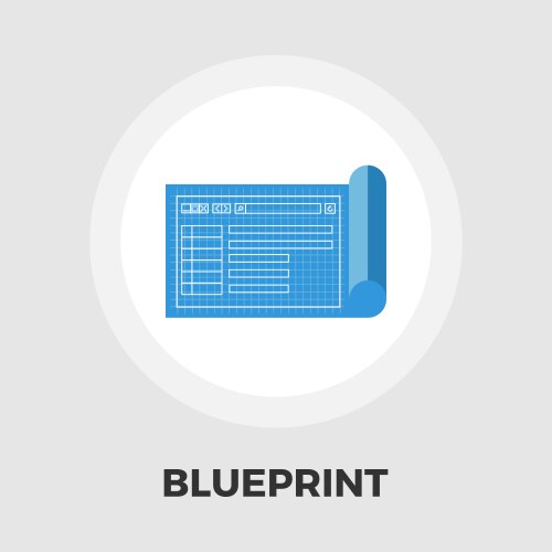 Scalpel blueprint Royalty Free Vector Image - VectorStock