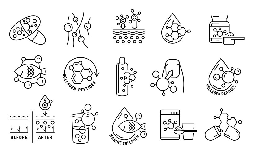 Collagen Icon Vector Images (over 9,400)