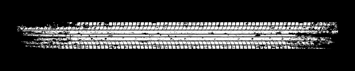 Grunge tire track wheel braking marks white Vector Image