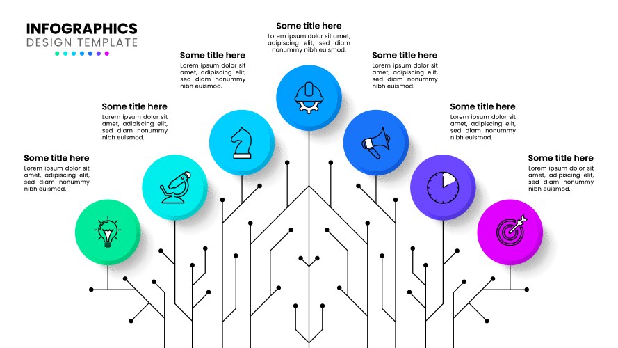 7 Step Infographic Vector Images (over 8,100)