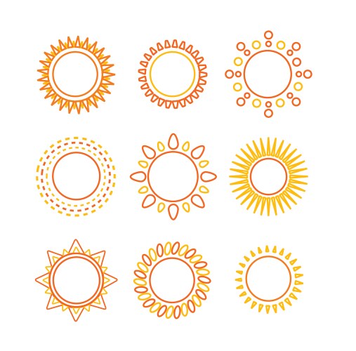 Sun Outline Vector Images (over 100,000)