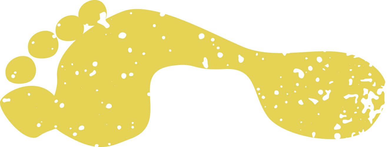 Abscess osteitis foot disease Royalty Free Vector Image