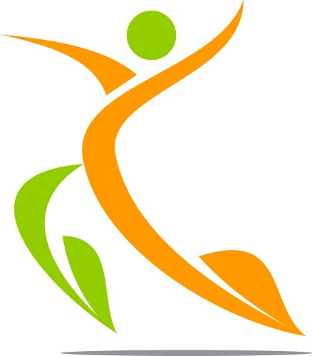 Health and medical logo design Royalty Free Vector Image