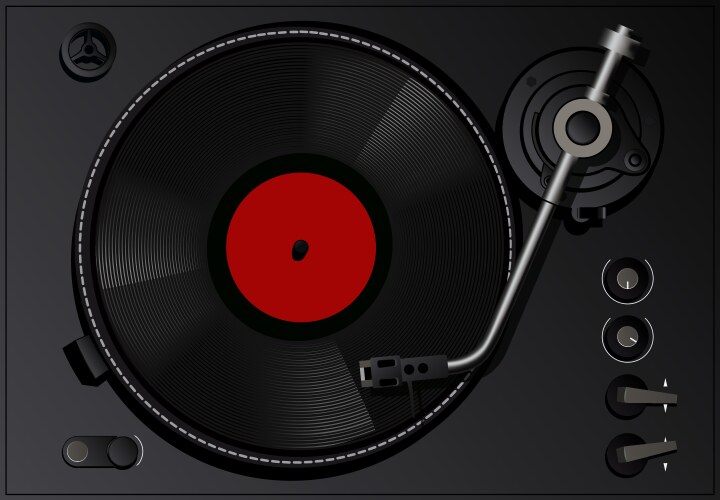 Turntable Royalty Free Vector Image - VectorStock