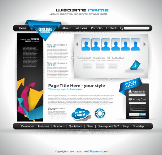 Internet document Royalty Free Vector Image - VectorStock