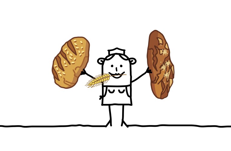 Baker Cartoon Vector Images (over 12,000)